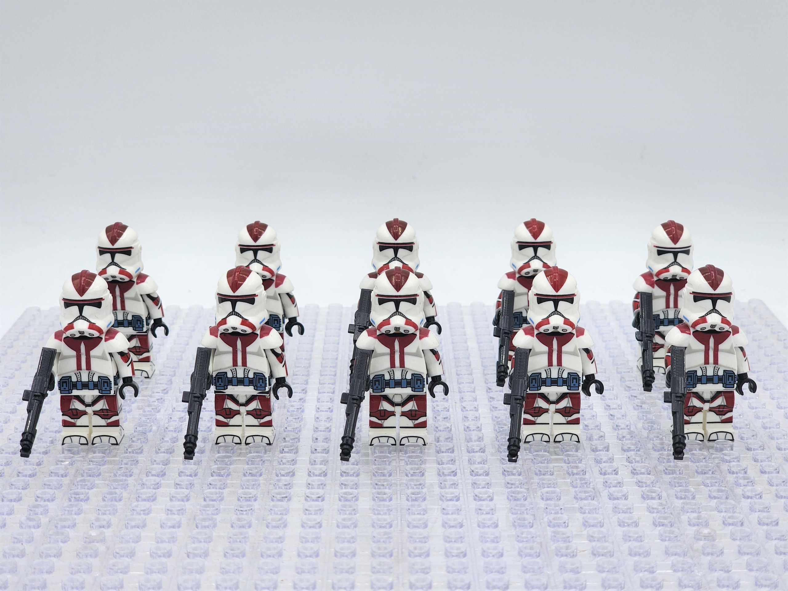 Star Wars 212th Jetpack Clone Troopers Custom Minifigures Set XH - J's ...