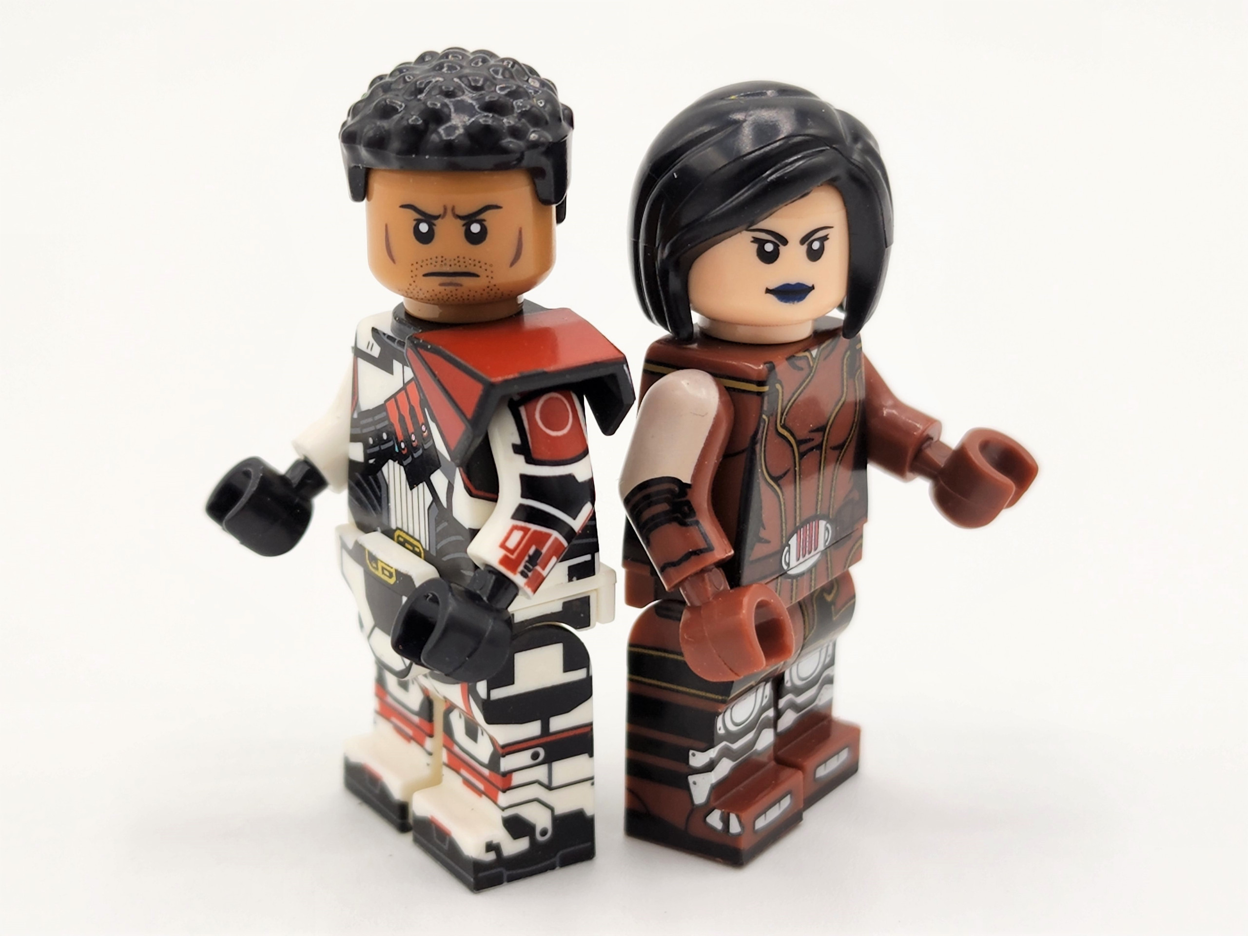 Star Wars: TOR Havoc Squad Jace Malcom, Satele Shan Custom 12 ...