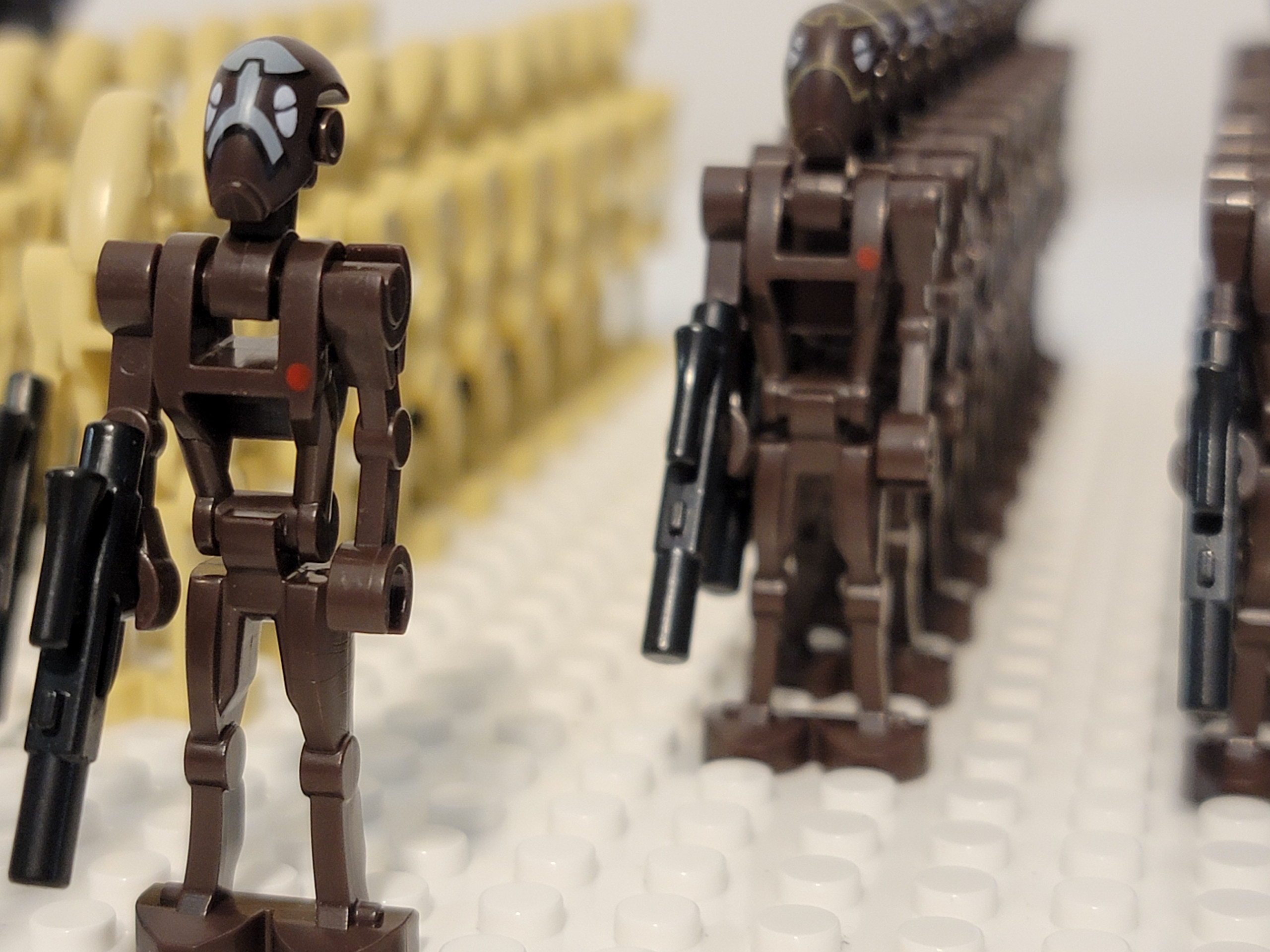 Star Wars Battle Droids Army Custom Set 63pcs Commando Droids Super ...