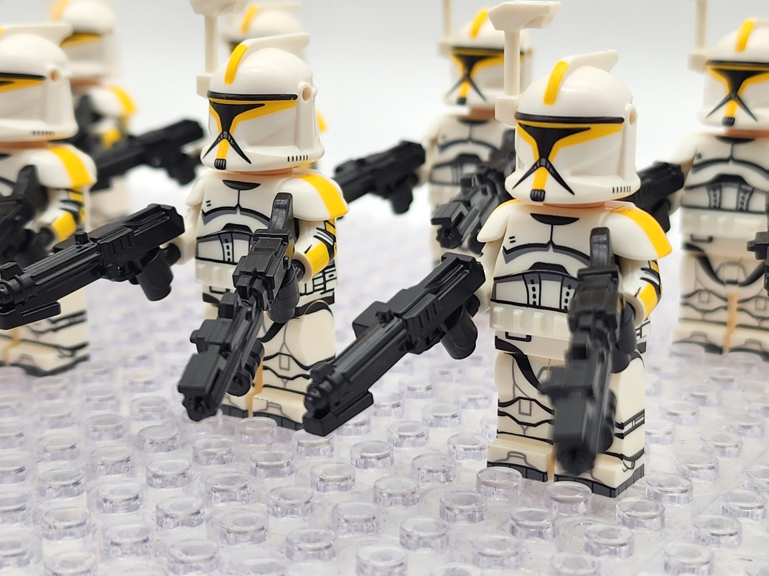 Star Wars Phase 1 Commander Bly 327th Clone Troopers 11pcs Minifigures ...