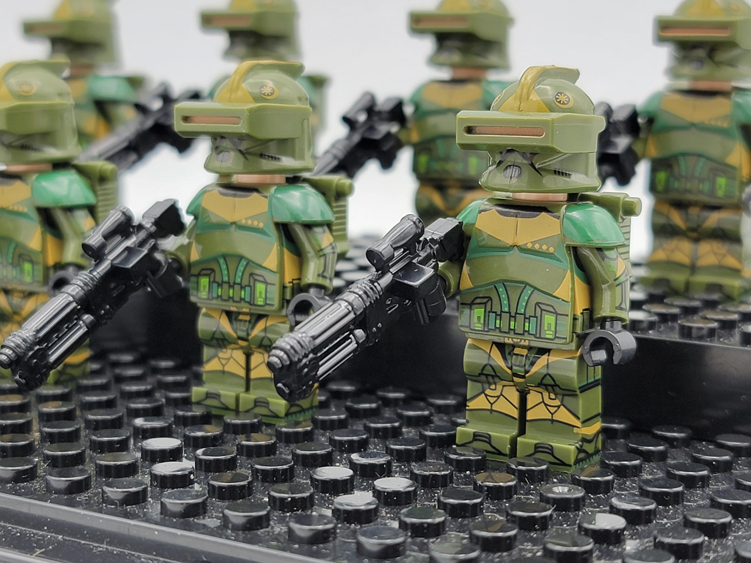 Star Wars Phase 1 Forest Clone Troopers Custom Minifigures Set - J's ...