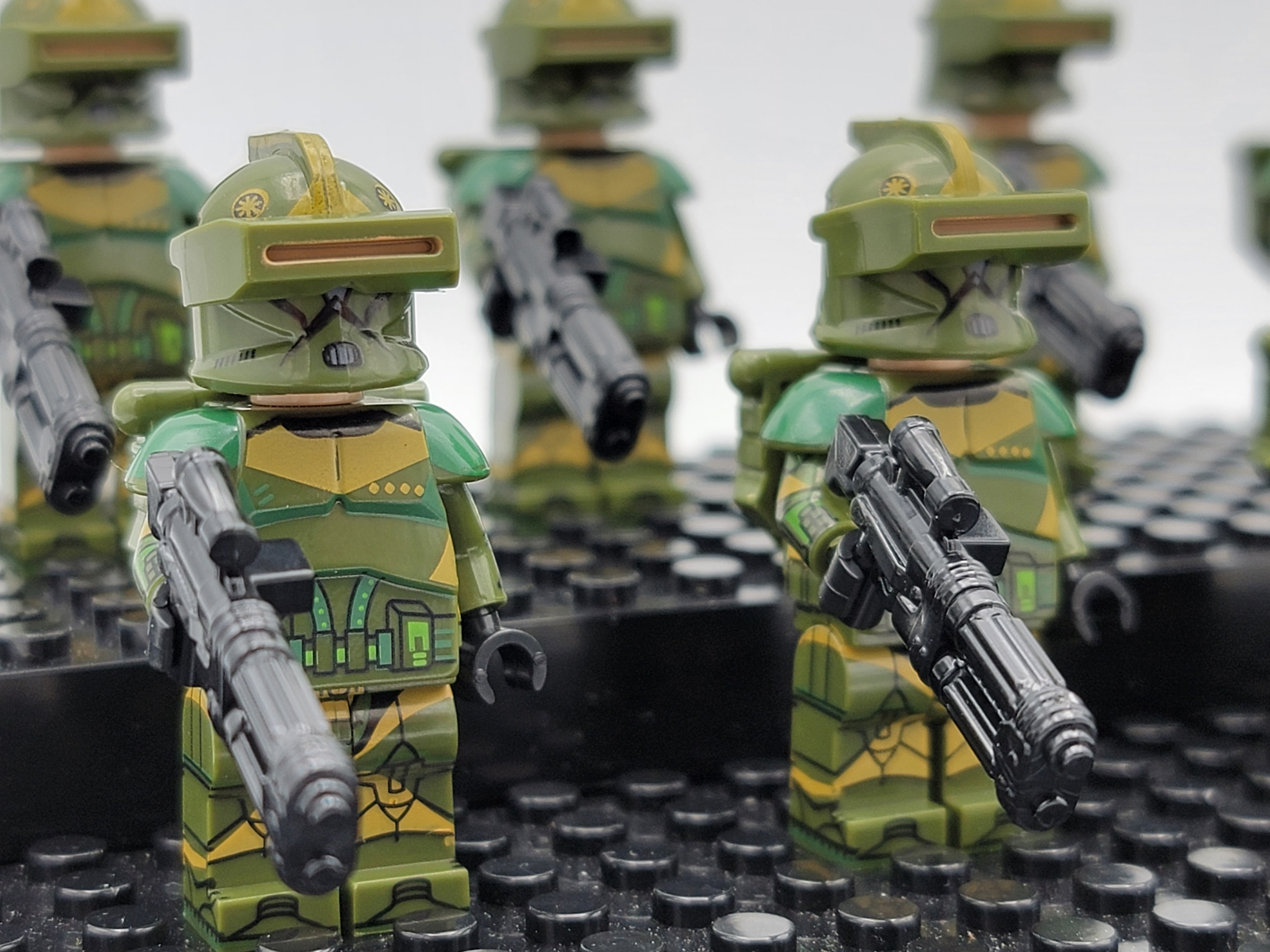 Star Wars Phase 1 Forest Clone Troopers Custom Minifigures Set - J's ...