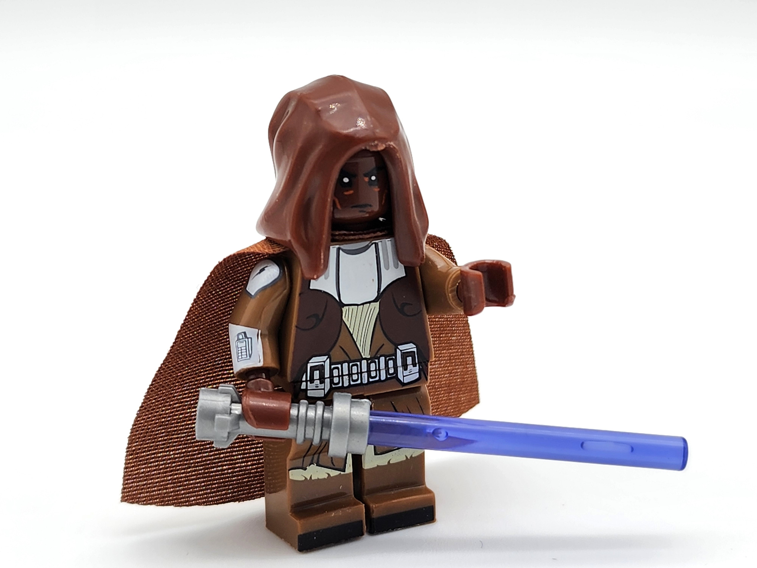 Star Wars Mace Windu Custom Minifigure TV - J's Little Things