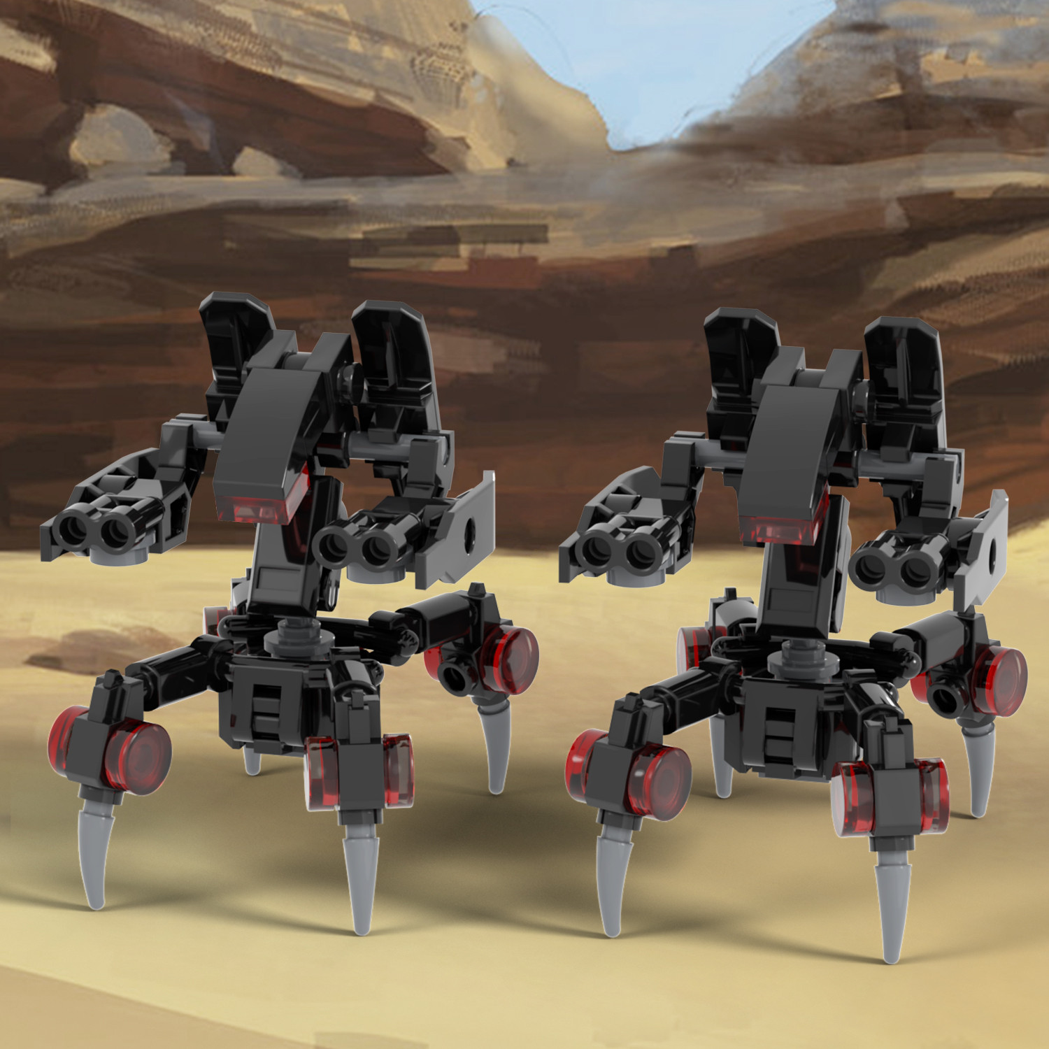 Star Wars Sith War Droids MK1 x2 MOC Building Block Set 105pcs - J's ...