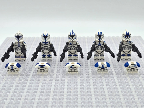 Star Wars Phase 1 Assortment 501st Clone Troopers Captain Rex and the ...