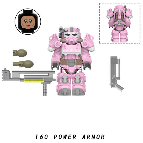 Fallout TV Series Custom Minifigures Power Armor Set 2 - J's Little Things
