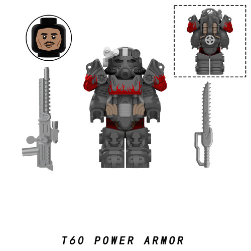 Fallout TV Series Custom Minifigures Power Armor Set 2 - J's Little Things
