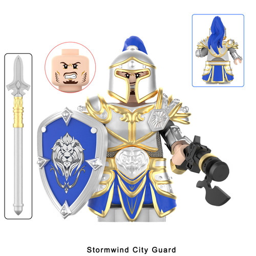 World of Warcraft Wow Alliance Footman Stormwind City Guards ...