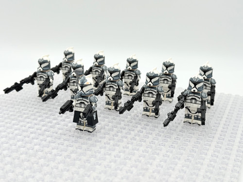 Star Wars Phase 1 Wolfpack Commander Wolffe Clone Troopers Minifigures ...
