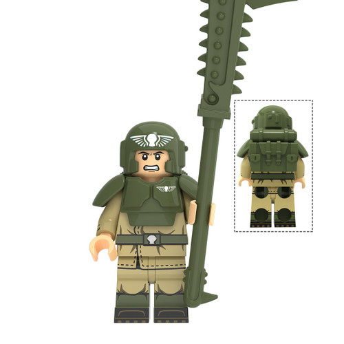 Warhammer 40K Imperial Defense Forces Assortment Minifigures - J's ...