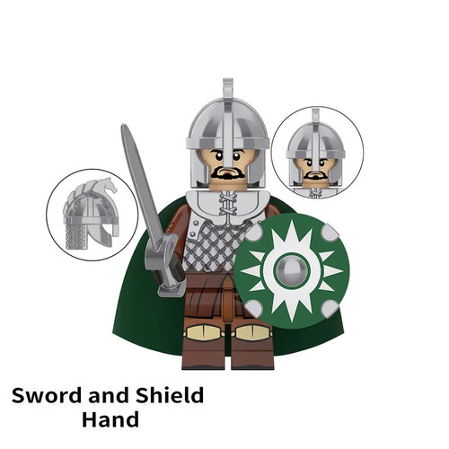 LOTR Rohan Royal Guards Army Infantry Minifigures - J's Little Things