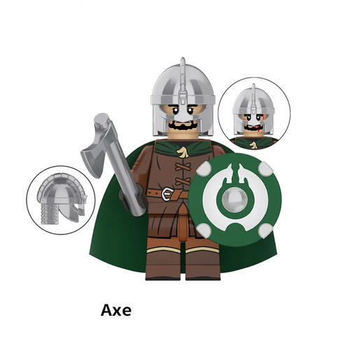 LOTR Rohan Royal Guards Army Infantry Minifigures - J's Little Things