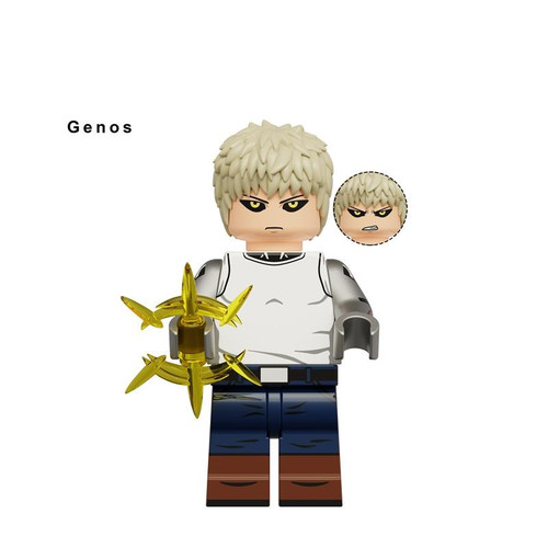 One Punch Man Custom Anime Minifigures 8pcs Set KT - J's Little Things