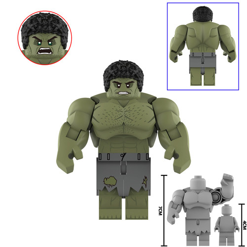 Marvel Super Heroes Custom Hulk Big Minifigures AF - J's Little Things