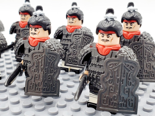 Ancient China Qin Dynasty 10 Heavy Swords Soldiers Set - J's Little Things