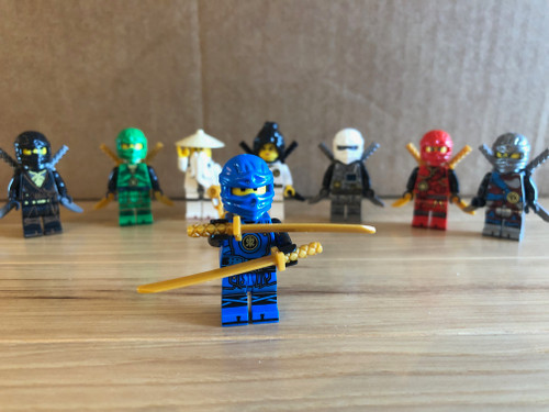 Ninjago Original Season 1 Custom 8pcs Minifigures Set - J's Little Things