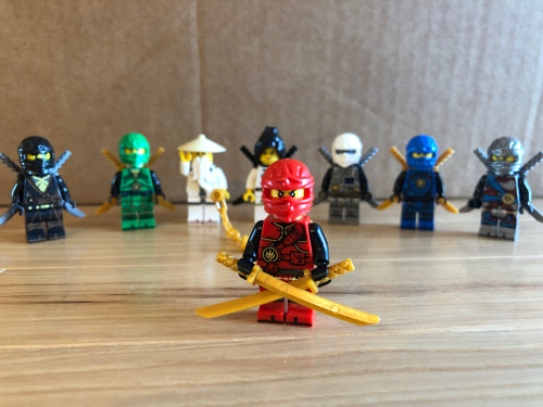 Ninjago Original Season 1 Custom 8pcs Minifigures Set - J's Little Things