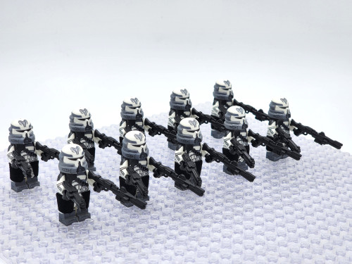 Star Wars Phase 2 Wolfpack Airborne Clone Troopers Paratroopers Custom ...