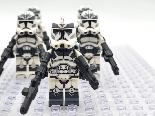 Star Wars 104th Phase 2 Wolfpack Commander Wolffe Clone Troopers 14pcs ...