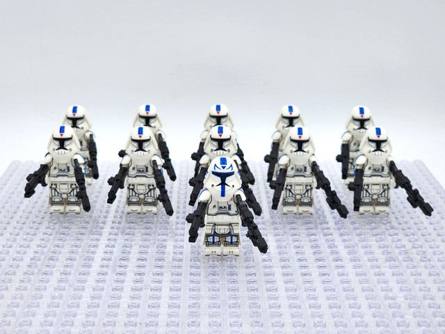 Star Wars 501st AT-RT Drivers Clone Trooper Custom Minifigures - J's ...