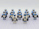 Star Wars 501st Captain Rex Jetpack Clone Troopers 12 Minifigures Set ...