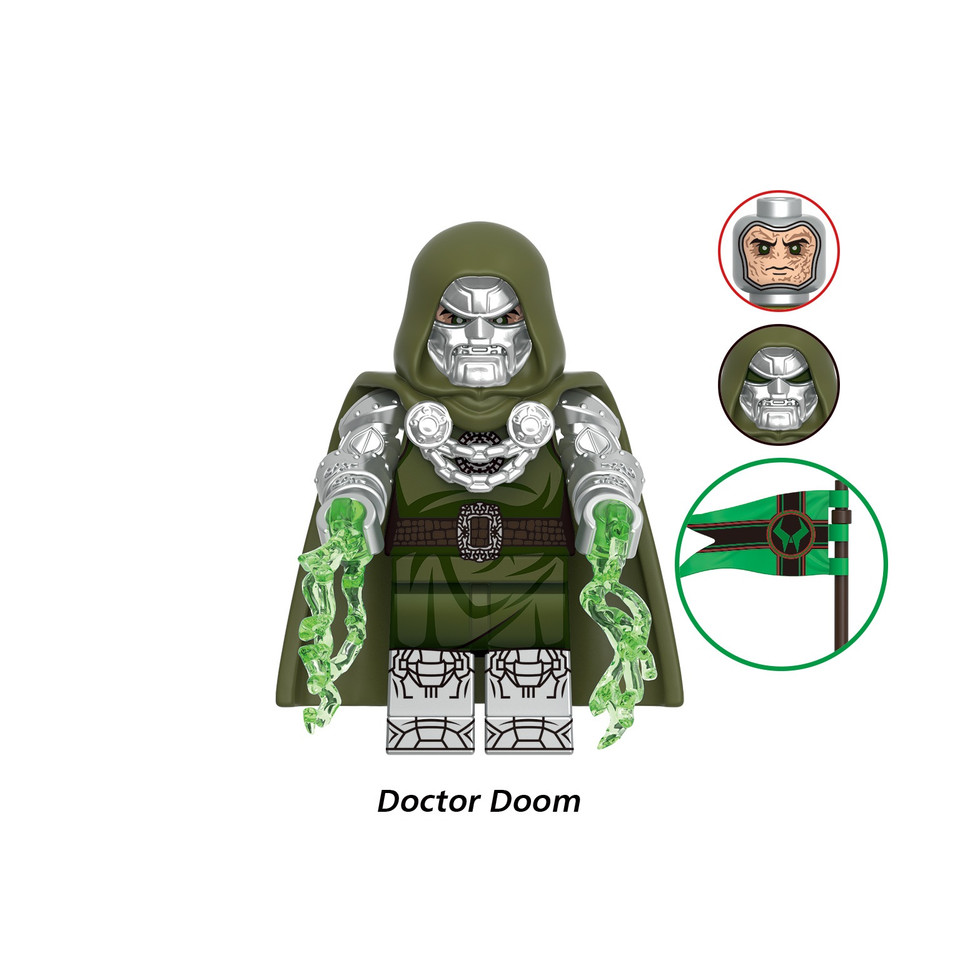 Marvel Super Heroes Doctor Doom Assortment Custom Minifigures XH - J's ...