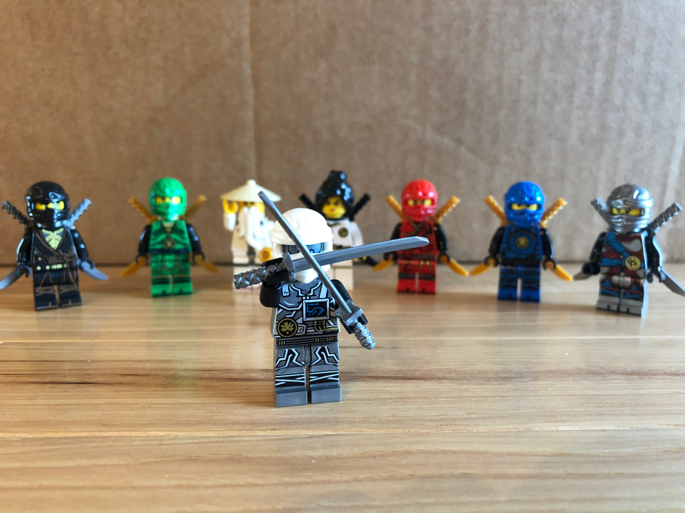 Ninjago Original Season 1 Custom 8pcs Minifigures Set - J's Little Things