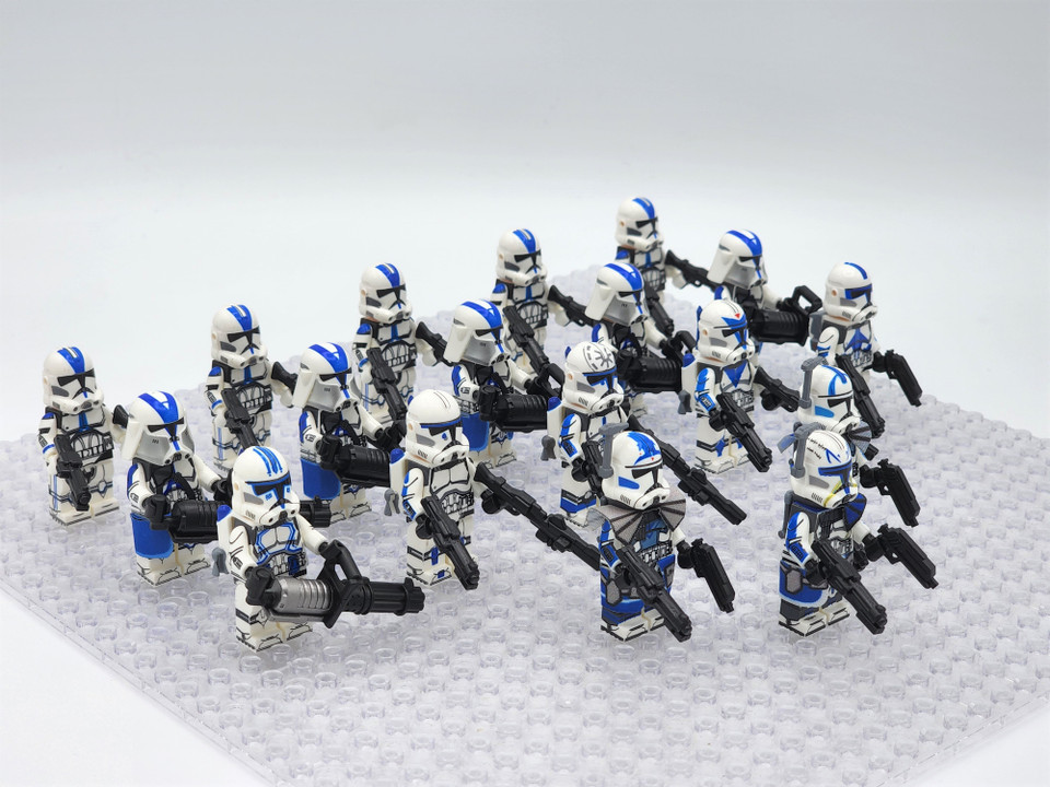 Star Wars 501st Custom Legion Army Minifigures Set x18 - J's Little Things