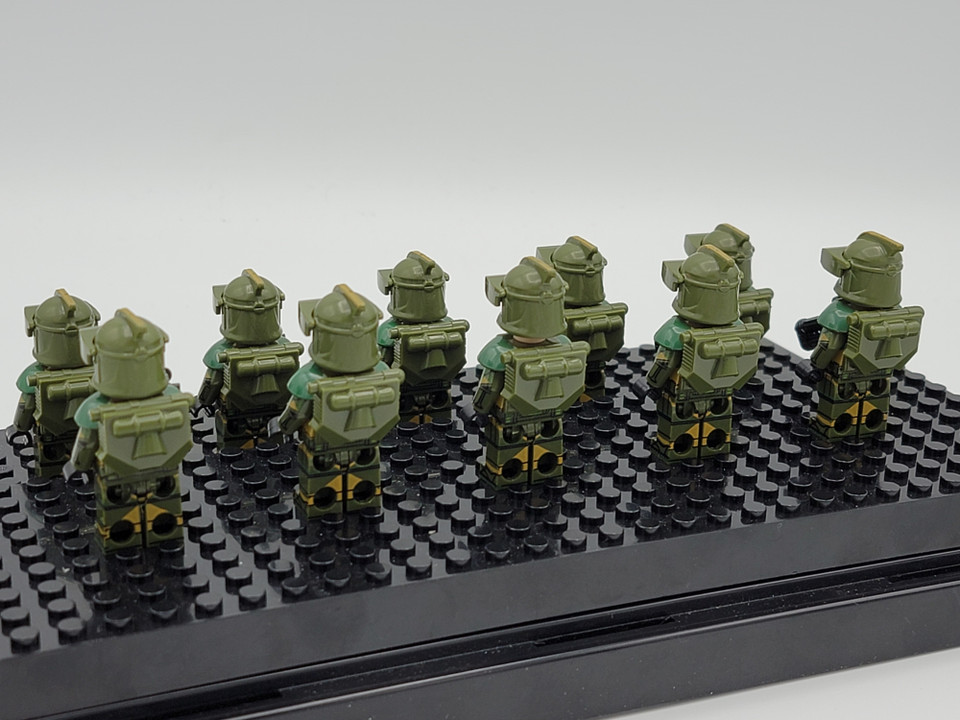 Star Wars Phase 1 Forest Clone Troopers Custom Minifigures Set - J's ...