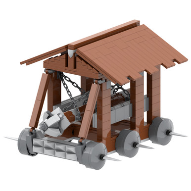 Medieval Siege Battering Ram MOC Set 405pcs 5011 - J's Little Things