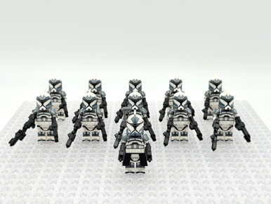 Star Wars Phase 1 Wolfpack Commander Wolffe Clone Troopers Minifigures Set - J's Little Things