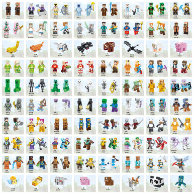 Minecraft Custom Minifigures Collections