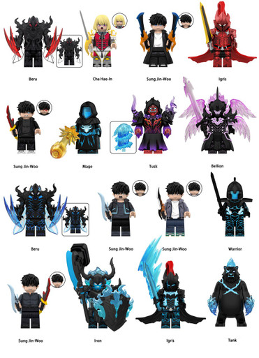 Solo Leveling Custom Anime Minifigures WM - J's Little Things