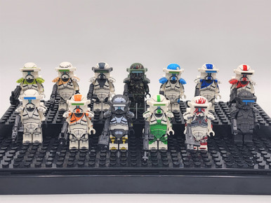 Star Wars Clone Commandos Delta Squad + Assortment 13x Minifigures Set ...