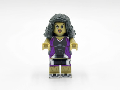Marvel Super Heroes She-Hulk Custom Minifigure - J's Little Things