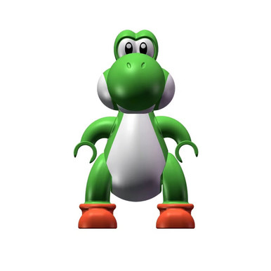 Super Mario Yoshi Custom Minifigure - J's Little Things