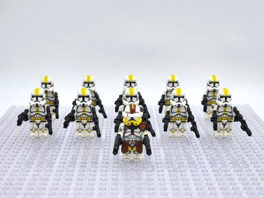 Star Wars 327th Commander Bly Clone Troopers Custom Minifigures x11 - J ...
