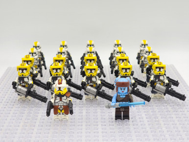 Star Wars 327th Aayla Secura Commander Bly Heavy Clone Troopers Army ...