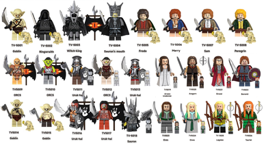 LOTR TV Series Custom Minifigures Single Sale - J's Little Things