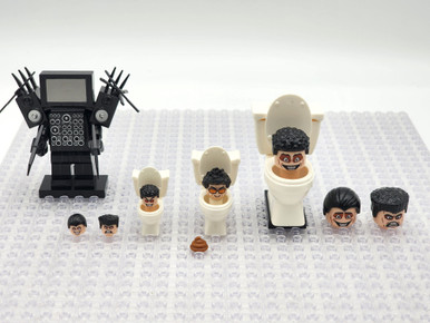 Skibidi Toilet Series Custom Minifigures Set 2 - J's Little Things