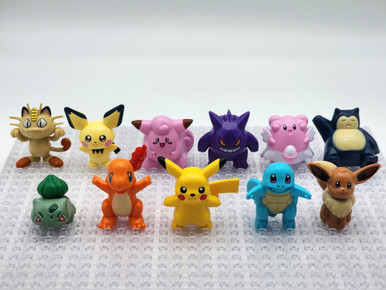 Pokemon Building Blocks Custom 11 Minifigures Set - J's Little Things