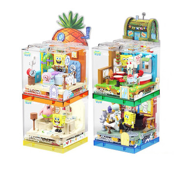 Spongebob Squarepant Building Block Diorama Sets - J's Little Things