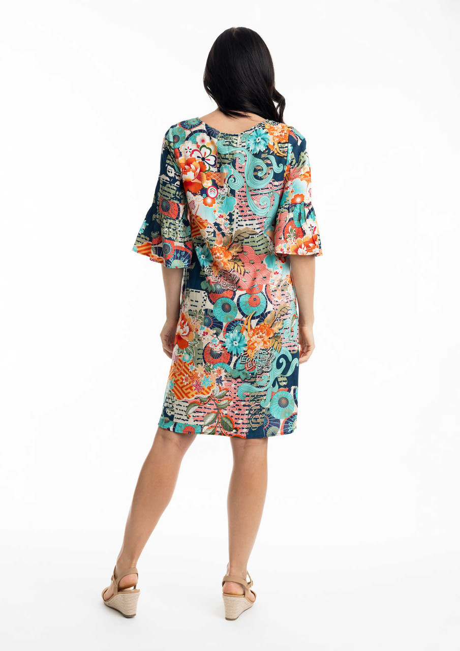 SHOP ON SALE ORIENTIQUE COTTON DRESSES - JUNGLE ROAD