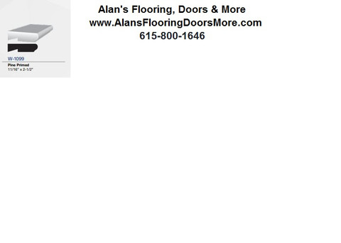 5/8x5-1/4 Primed Painted MDF Window Stool Profile 1021 - Alan's ...