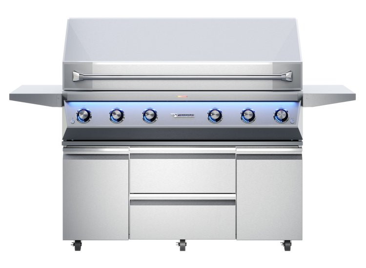 Twin Eagles 54-Inch Freestanding Outdoor Gas Grill Base In Stainless ...