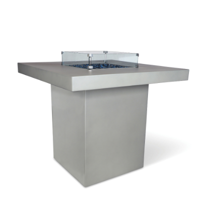 Laguna Square Fire Table – Contemporary Elegance - SoCal Fire Pits