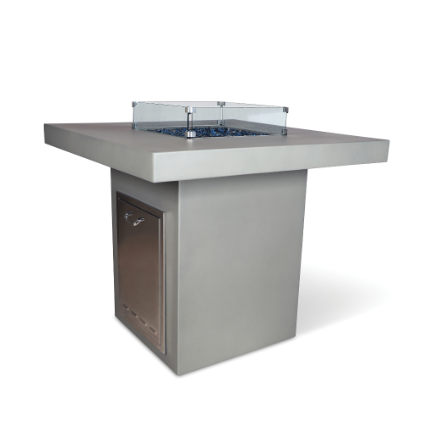 Laguna Square LP Fire Table – 48″ x 48″ x 42″ – Elegant Outdoor Fire ...