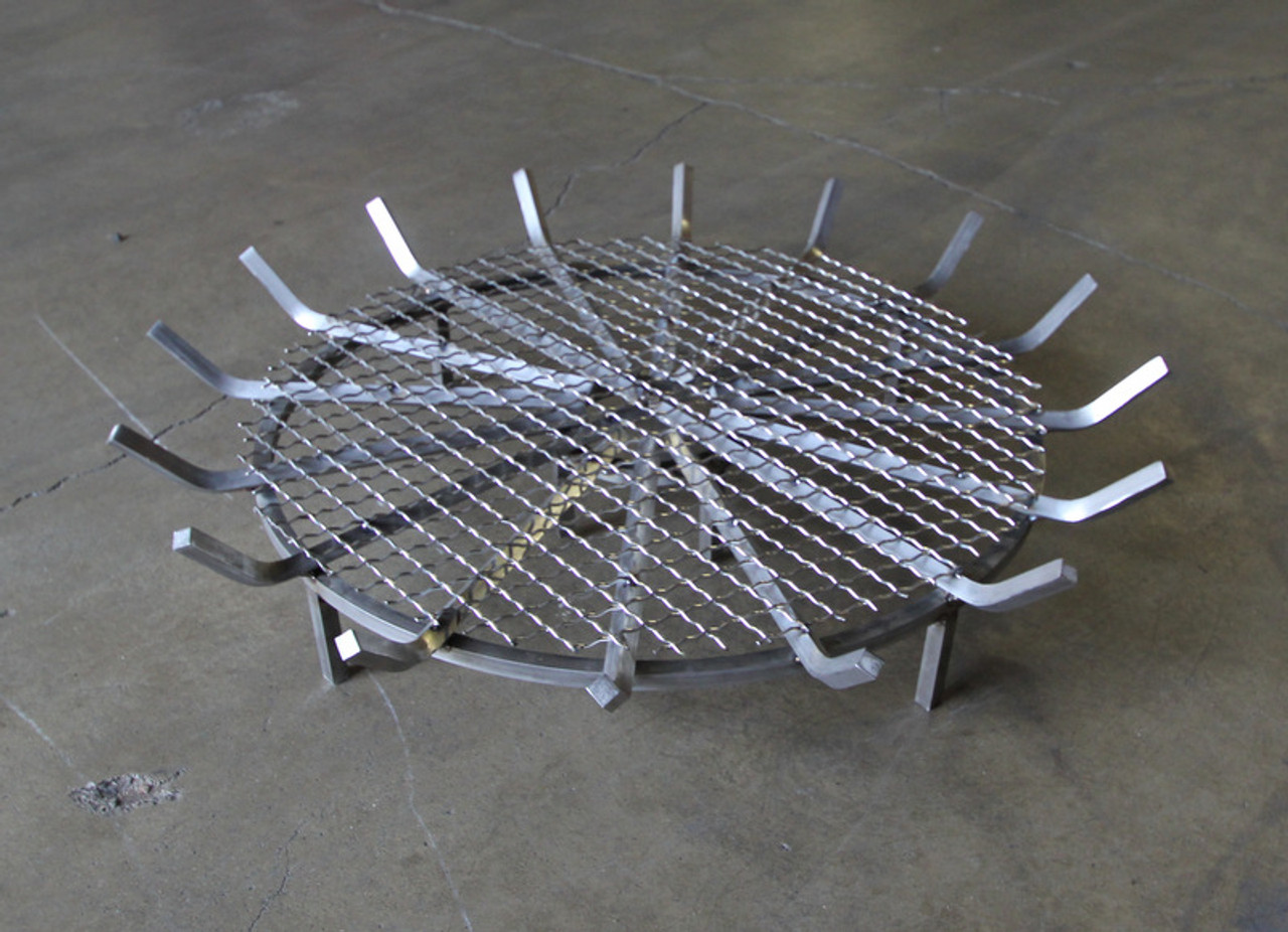 Stainless Steel Fire Pit Grate | Round Fire Pit Grate