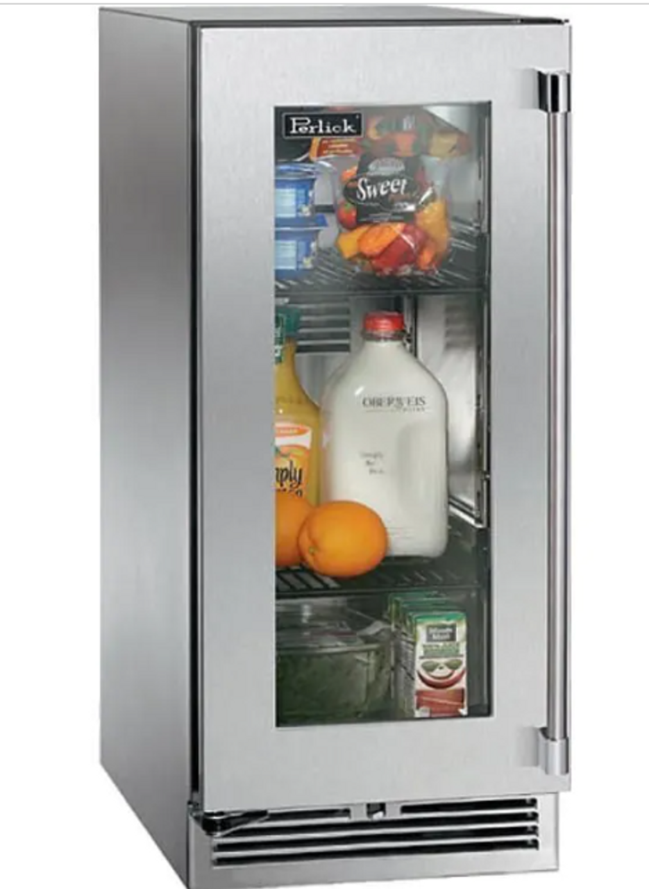 Perlick Signature Series 15 Inch 28 Cu Ft Left Hinge Outdoor Rated