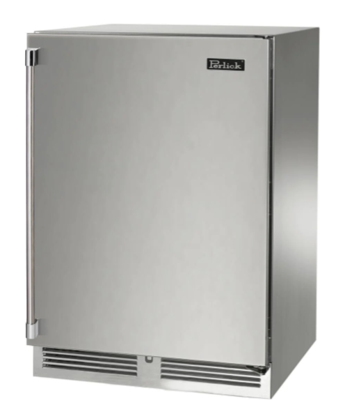 Perlick 24" Signature Series Outdoor Built-In Counter Depth Compact ...
